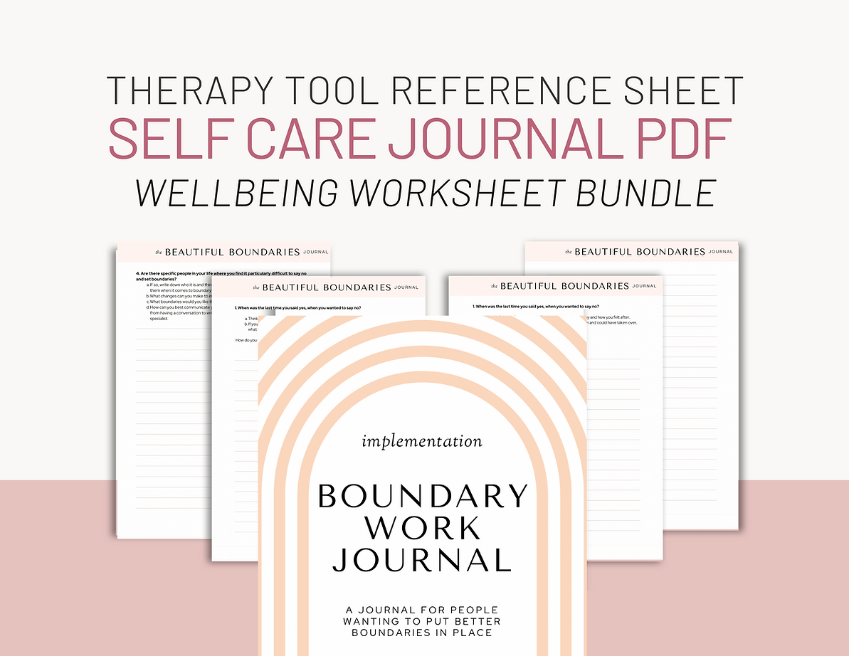 Boundary Work Journal – mentalwellnesslibrary