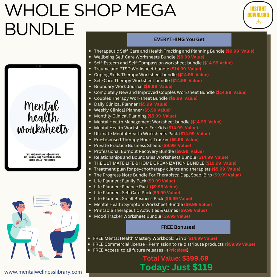 WHOLE SHOP MEGA BUNDLE – mentalwellnesslibrary